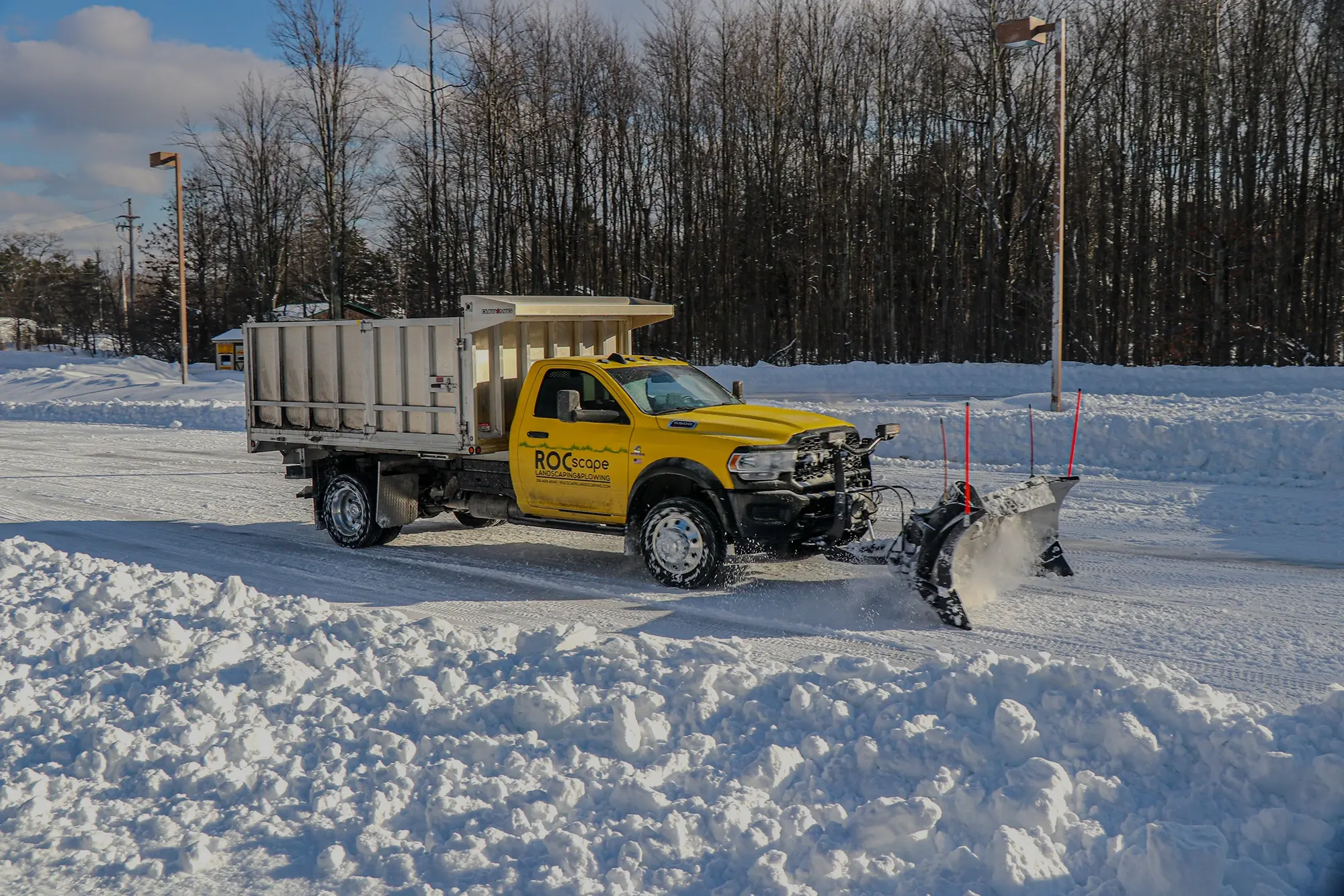 Snow Removal & Snow Plowing Services - Cleveland - Rocscape